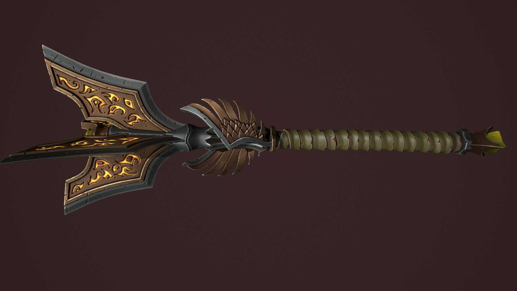 ArtStation - Rune mace | Game Assets
