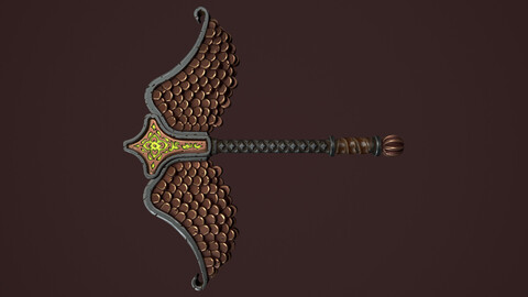ArtStation - Rune scepter | Game Assets