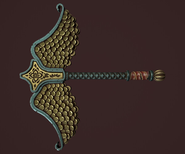 ArtStation - Rune scepter | Game Assets