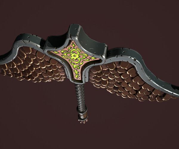 ArtStation - Rune scepter | Game Assets