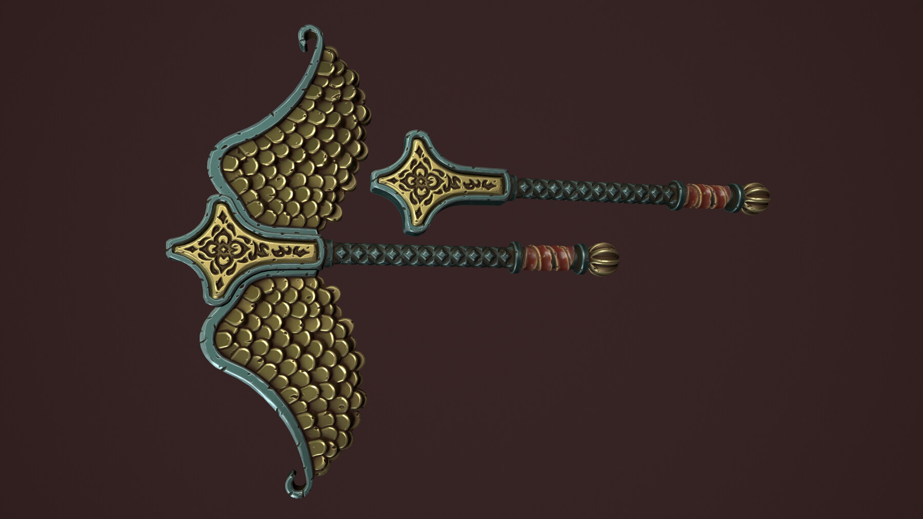 ArtStation - Rune scepter | Game Assets