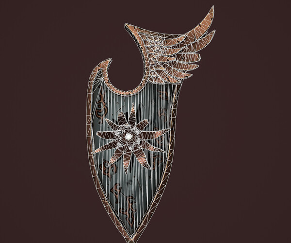 ArtStation - Rune shield | Game Assets