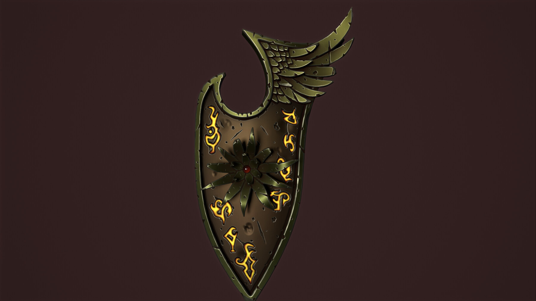 ArtStation - Rune shield | Game Assets