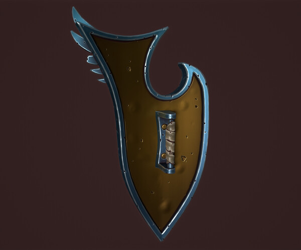 ArtStation - Rune shield | Game Assets