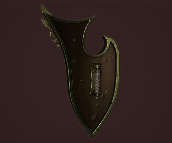 ArtStation - Rune shield | Game Assets