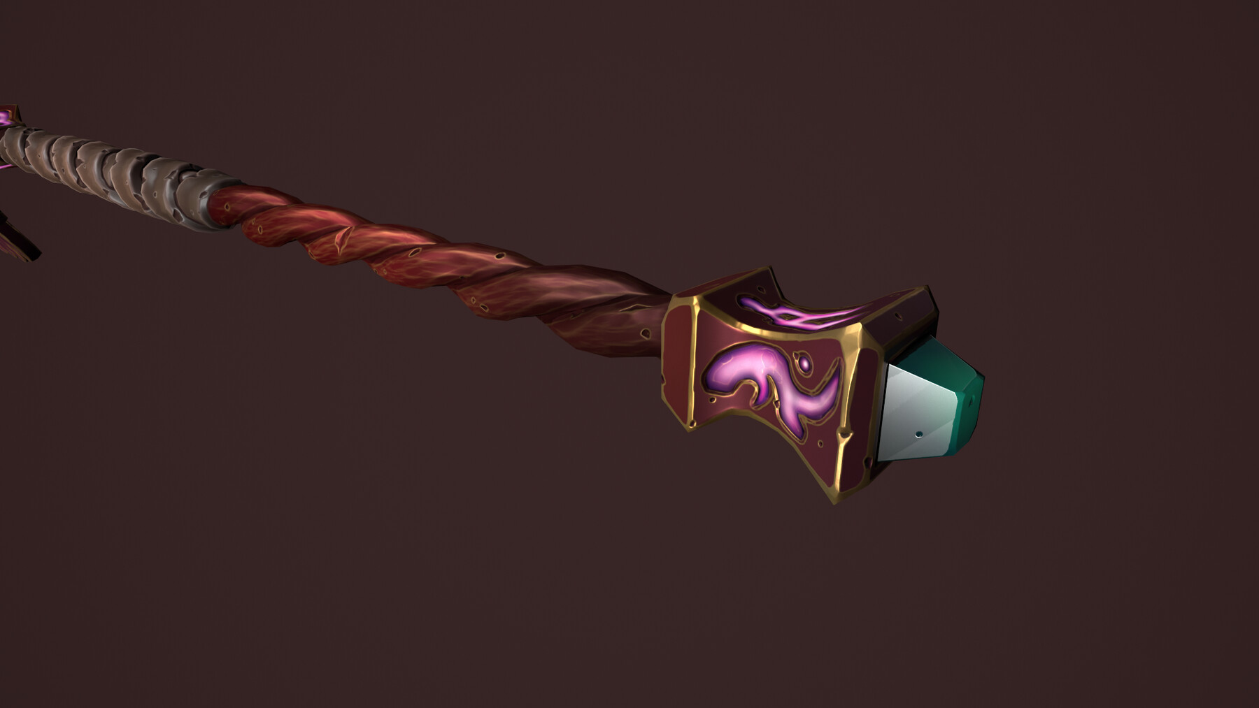 ArtStation - Rune staff | Game Assets