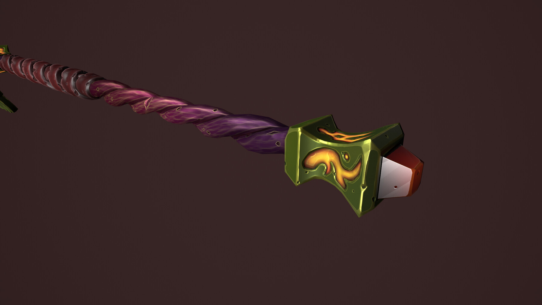 ArtStation - Rune staff | Game Assets