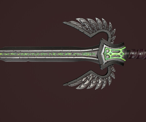 ArtStation - Rune sword | Game Assets