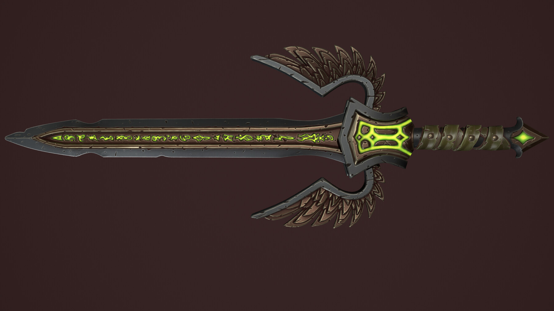 ArtStation - Rune sword | Game Assets