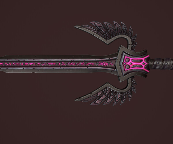ArtStation - Rune sword | Game Assets