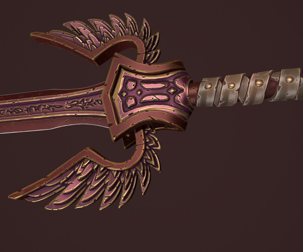 ArtStation - Rune sword | Game Assets