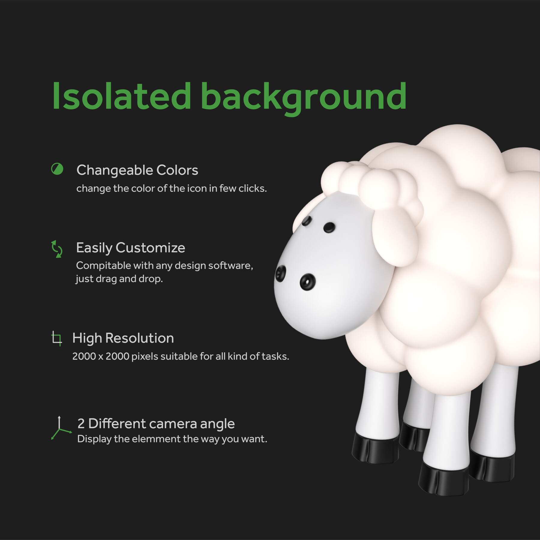 ArtStation - 3D STYLIZED COLORFUL ICONS | Artworks