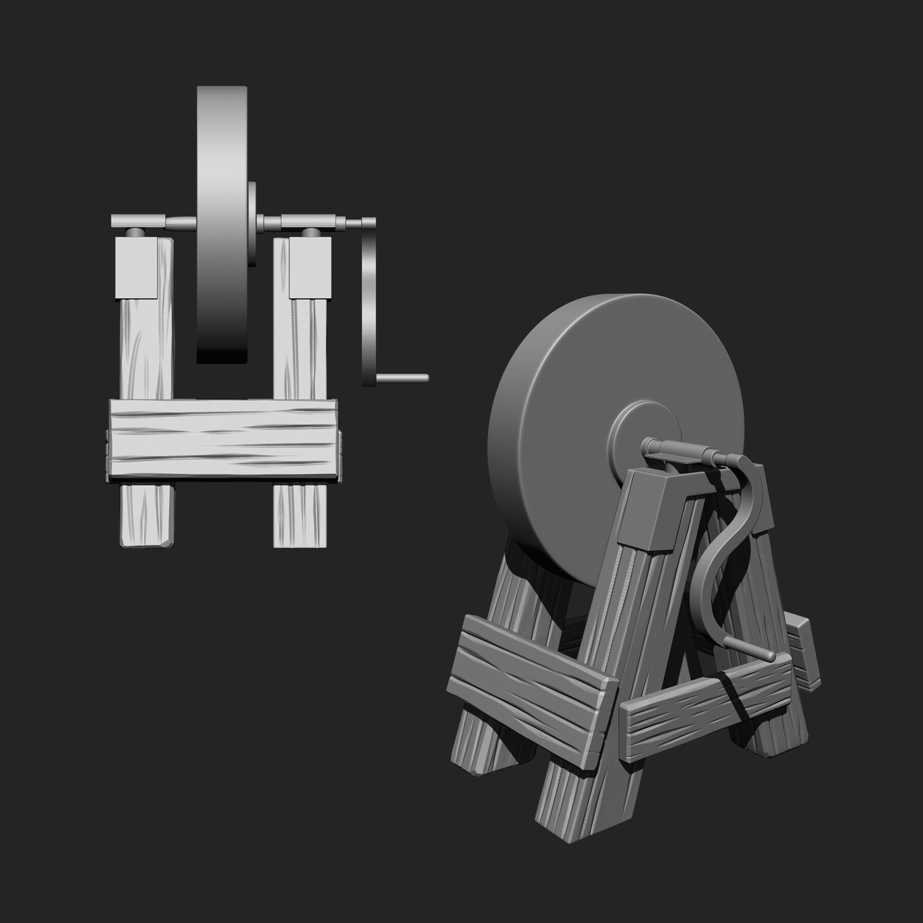 ArtStation - Stylized Objects IMM Brush Pack (19 in One) Vol. 3 | Brushes