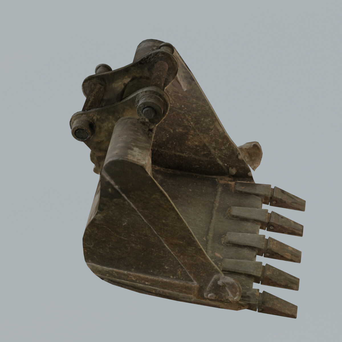 ArtStation - EXCAVATOR MACHINE PART LOW POLY GAME READY | Game Assets