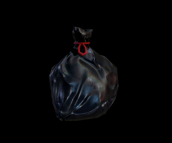 ArtStation - Trash bag | Game Assets