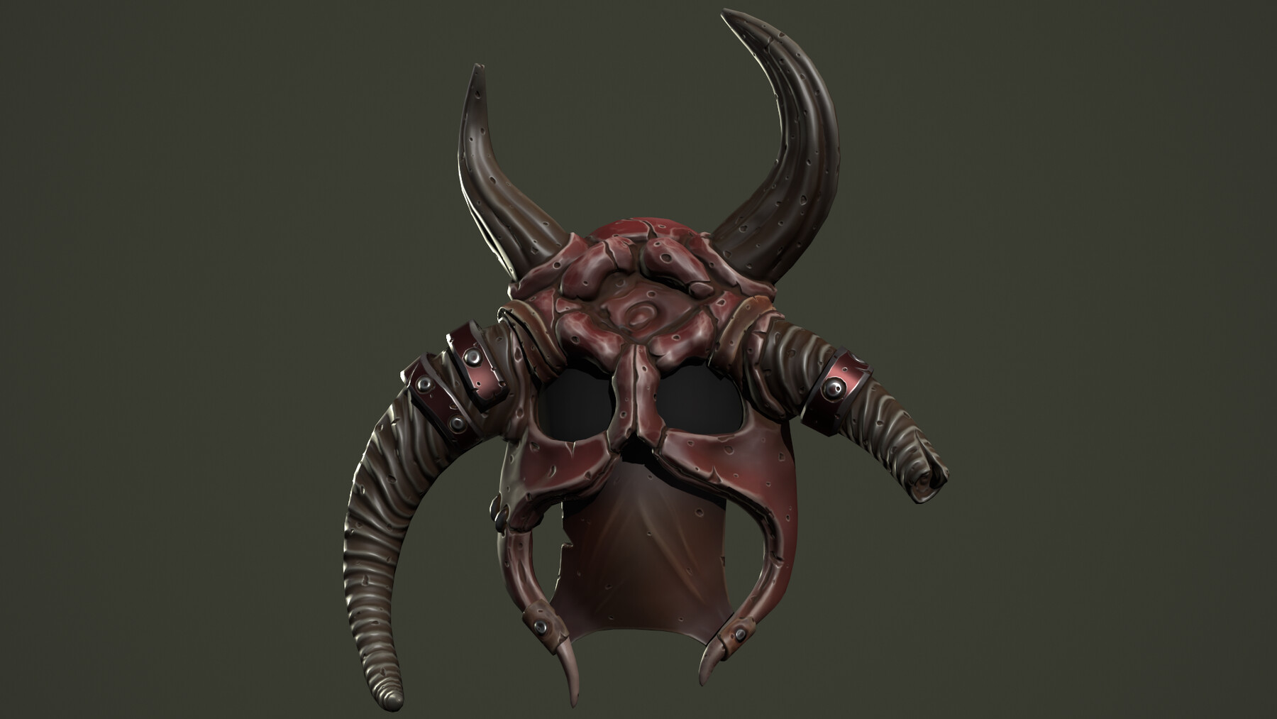 ArtStation - Barbarian mask | Game Assets