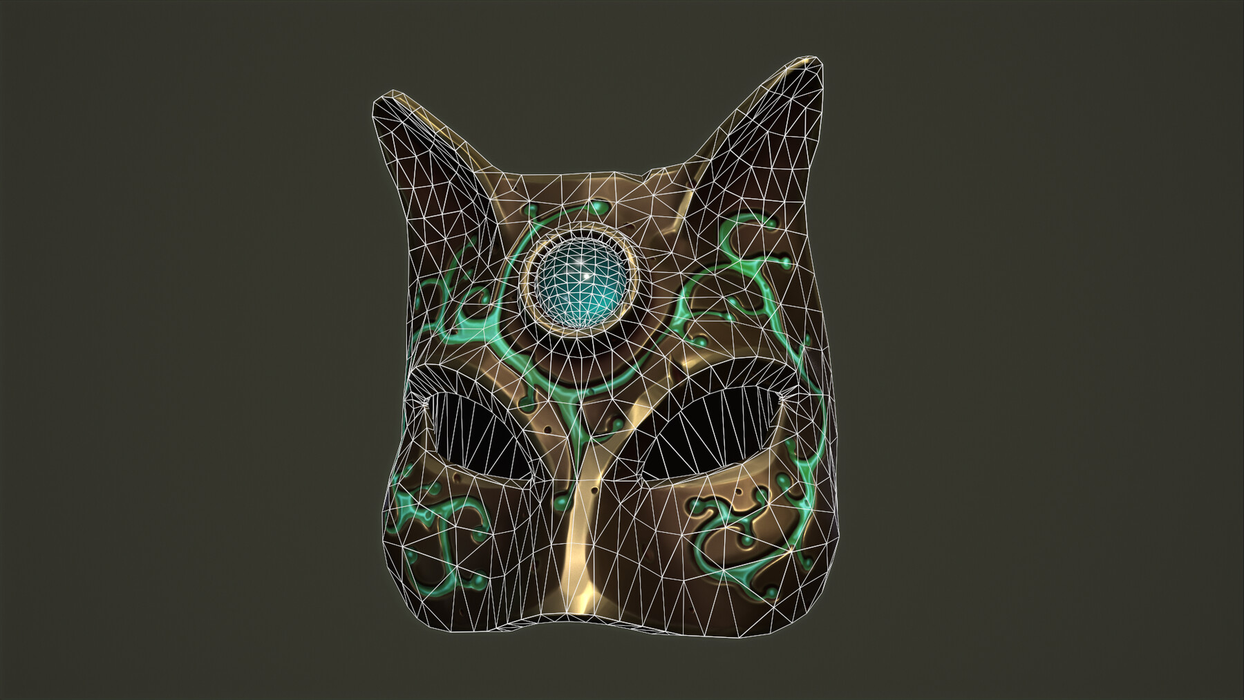 ArtStation - Cat mask | Game Assets