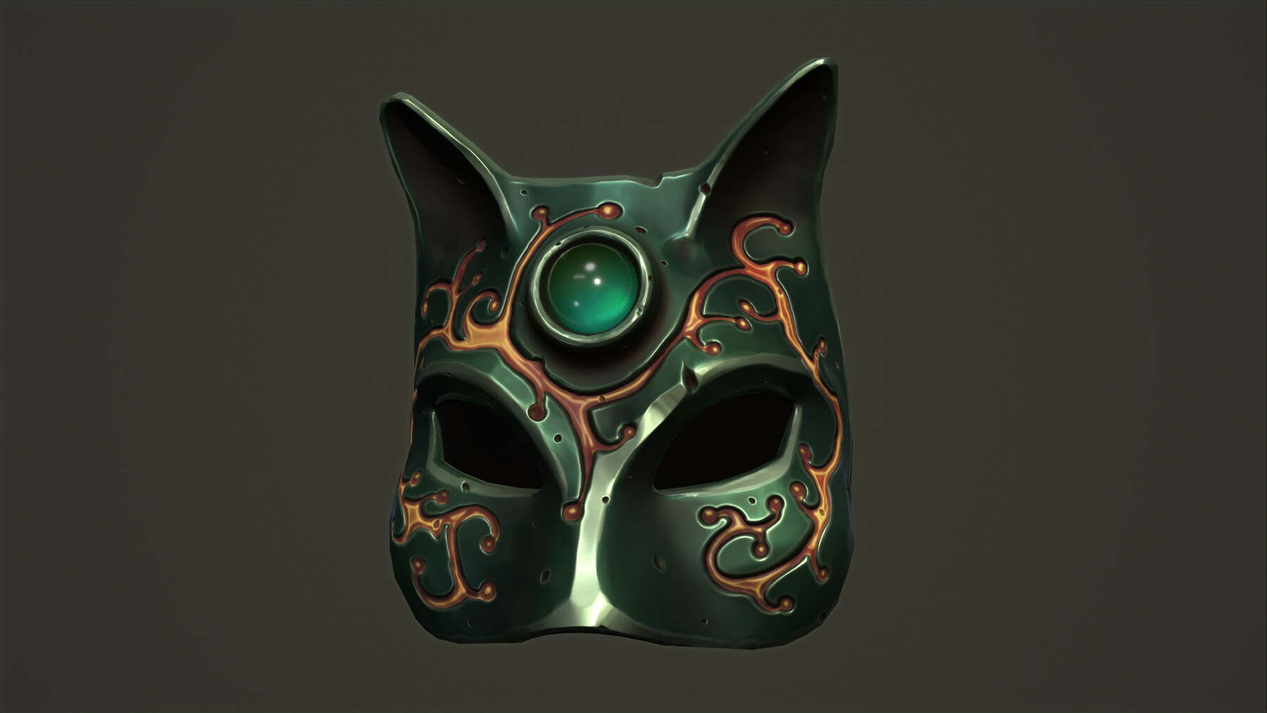 ArtStation - Cat mask | Game Assets