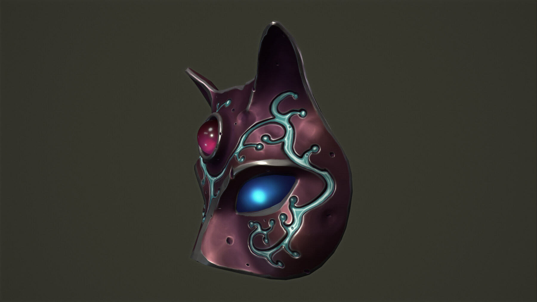 ArtStation - Cat mask | Game Assets