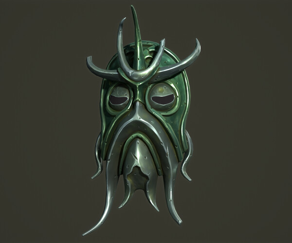 ArtStation - Cultist mask | Game Assets