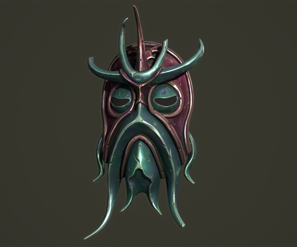 ArtStation - Cultist mask | Game Assets