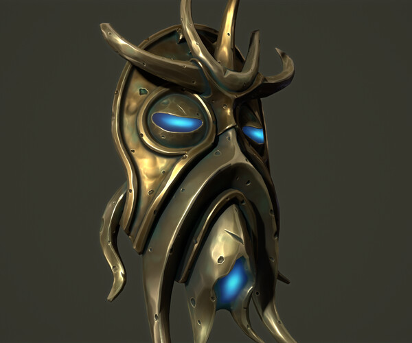 ArtStation - Cultist mask | Game Assets