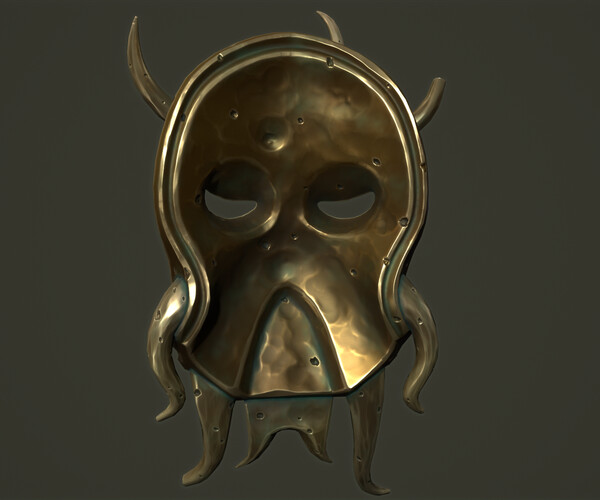 ArtStation - Cultist mask | Game Assets