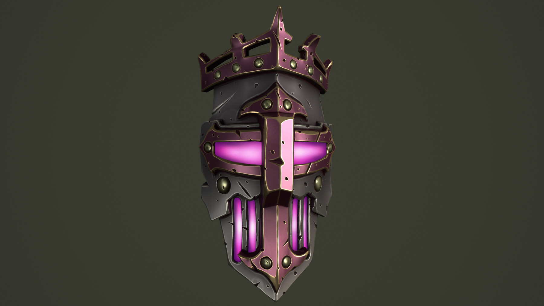ArtStation - Knight mask | Game Assets