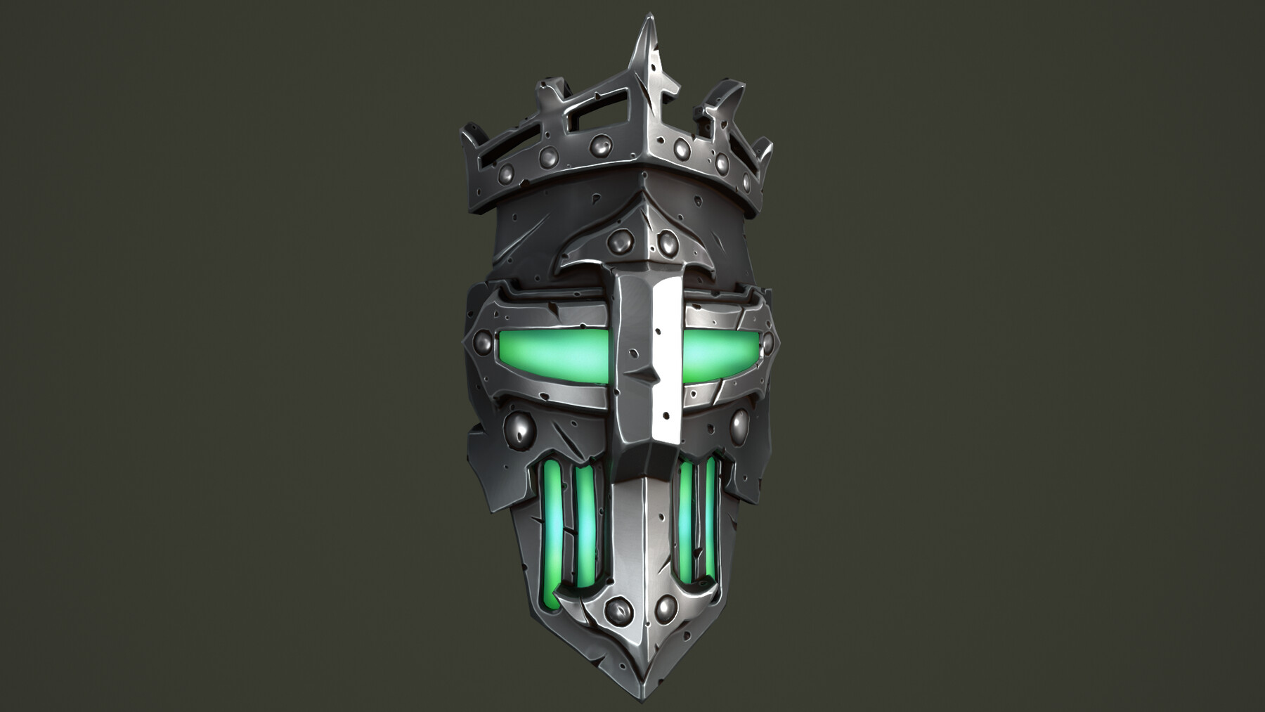 ArtStation - Knight mask | Game Assets