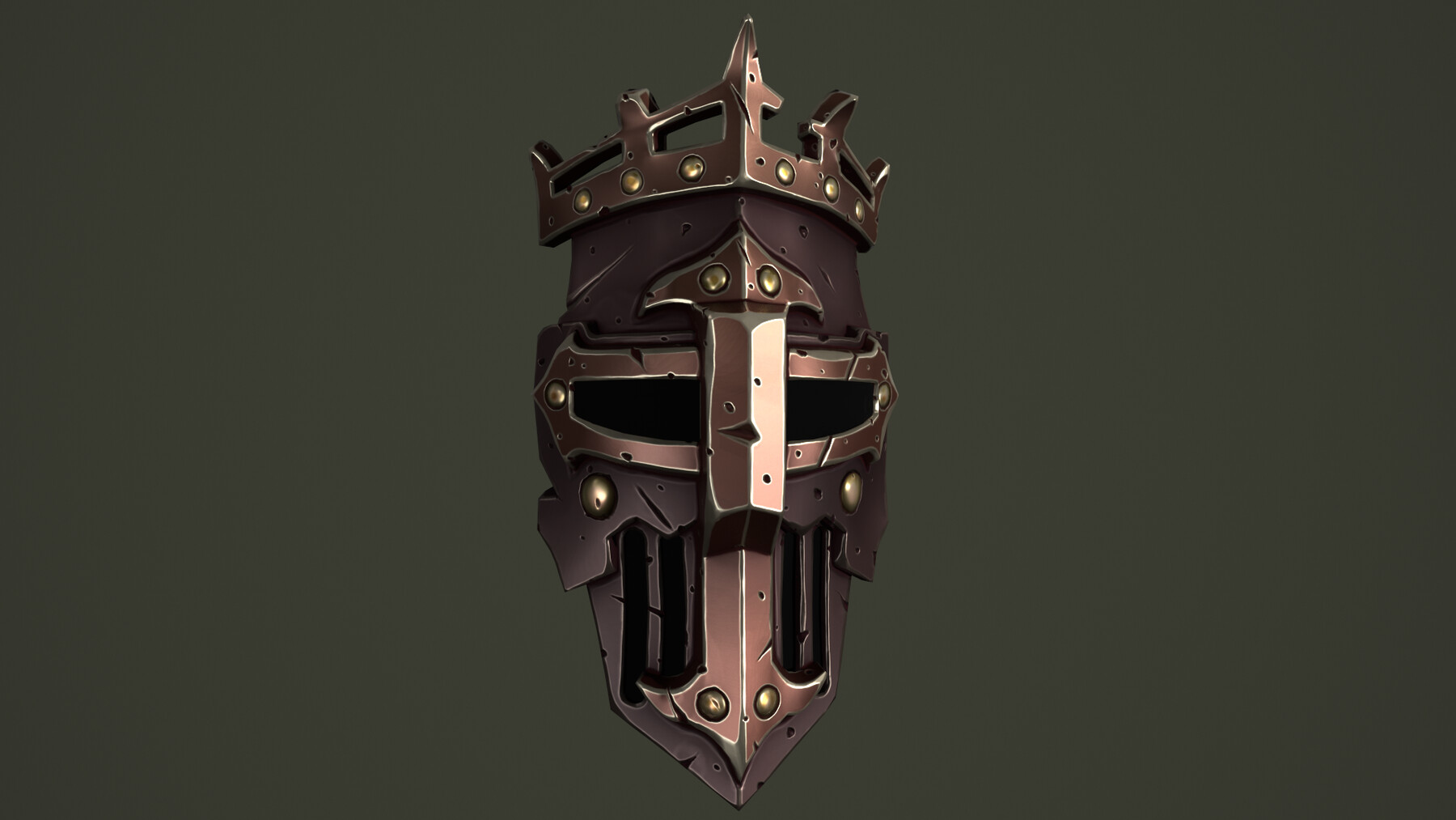 ArtStation - Knight mask | Game Assets