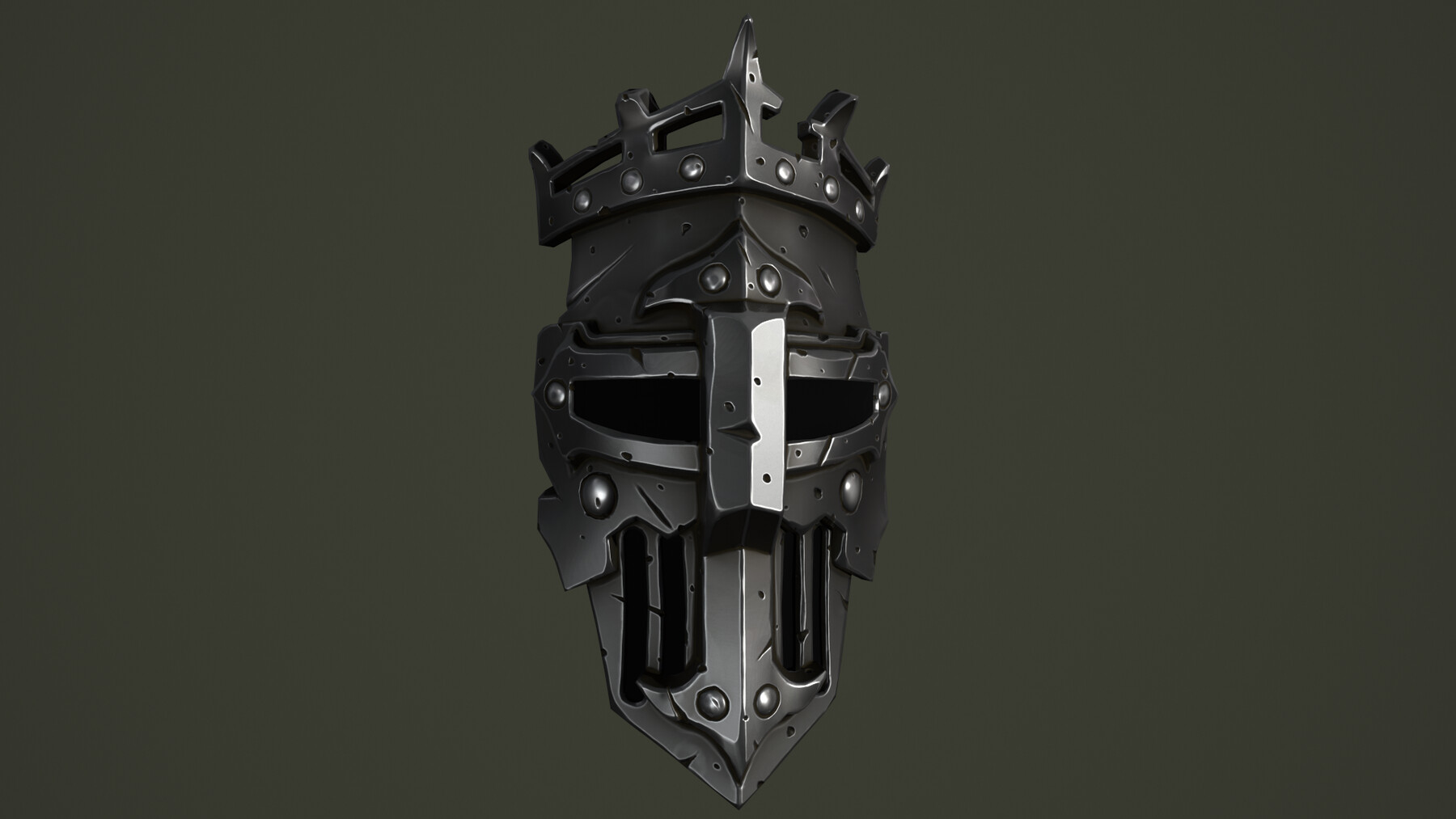 ArtStation - Knight mask | Game Assets