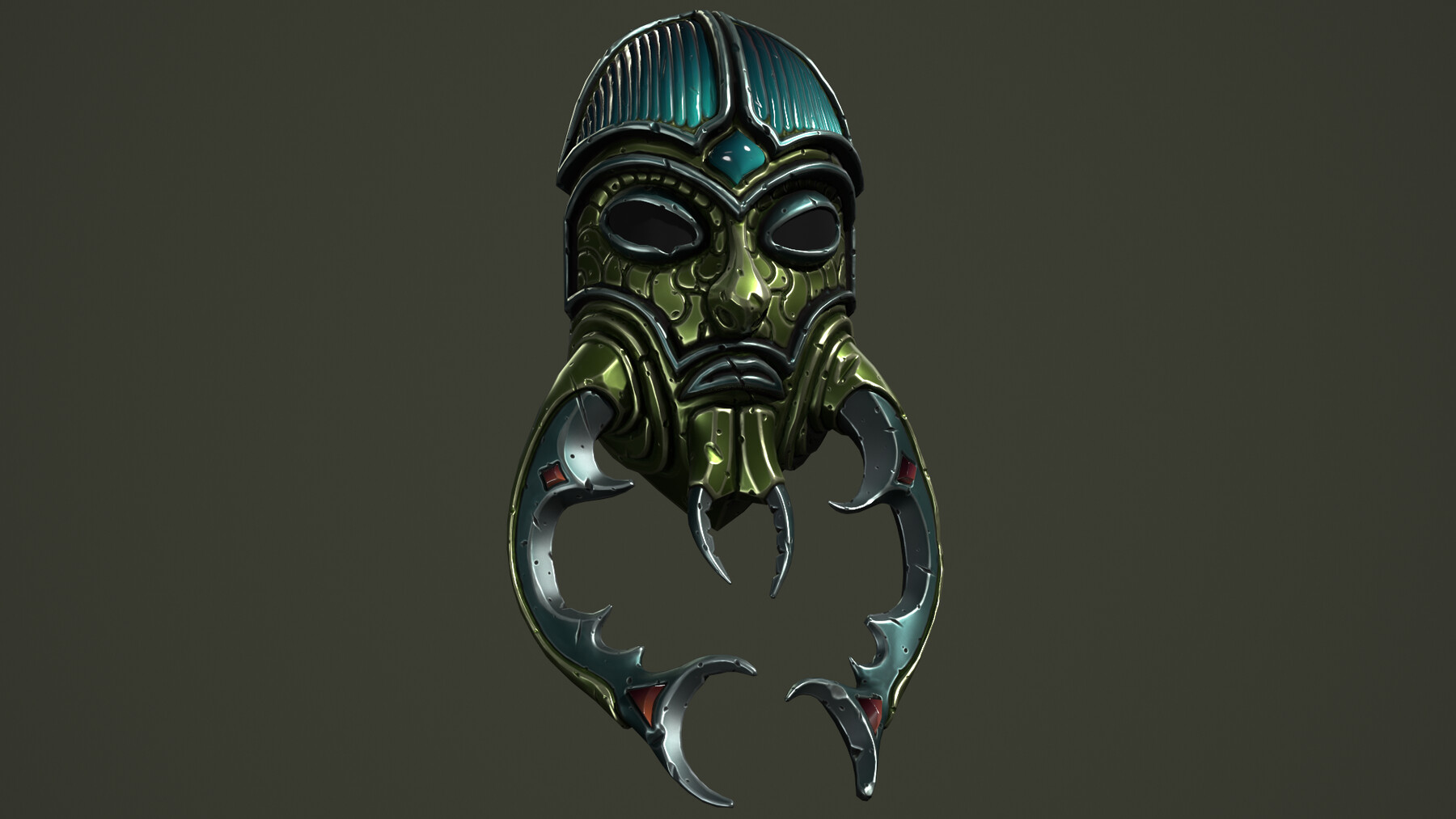 ArtStation - Scarab mask | Game Assets