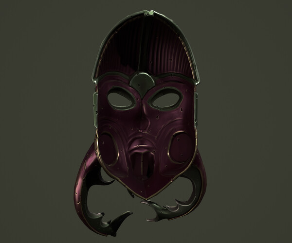 ArtStation - Scarab mask | Game Assets
