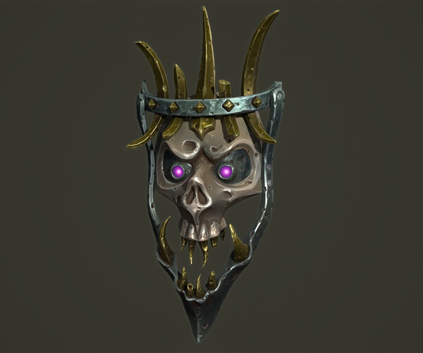 ArtStation - Skeleton mask | Game Assets