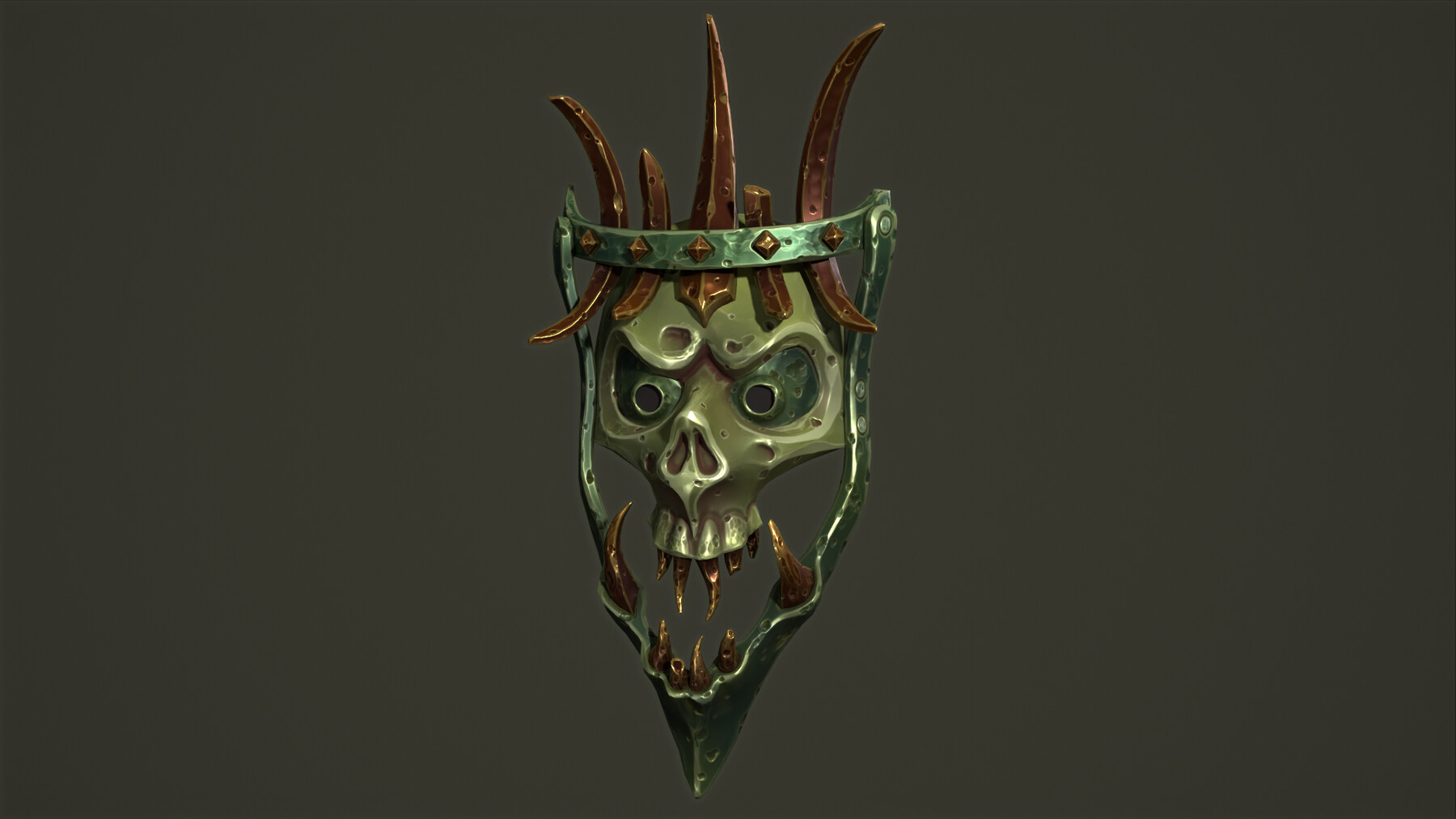 ArtStation - Skeleton mask | Game Assets