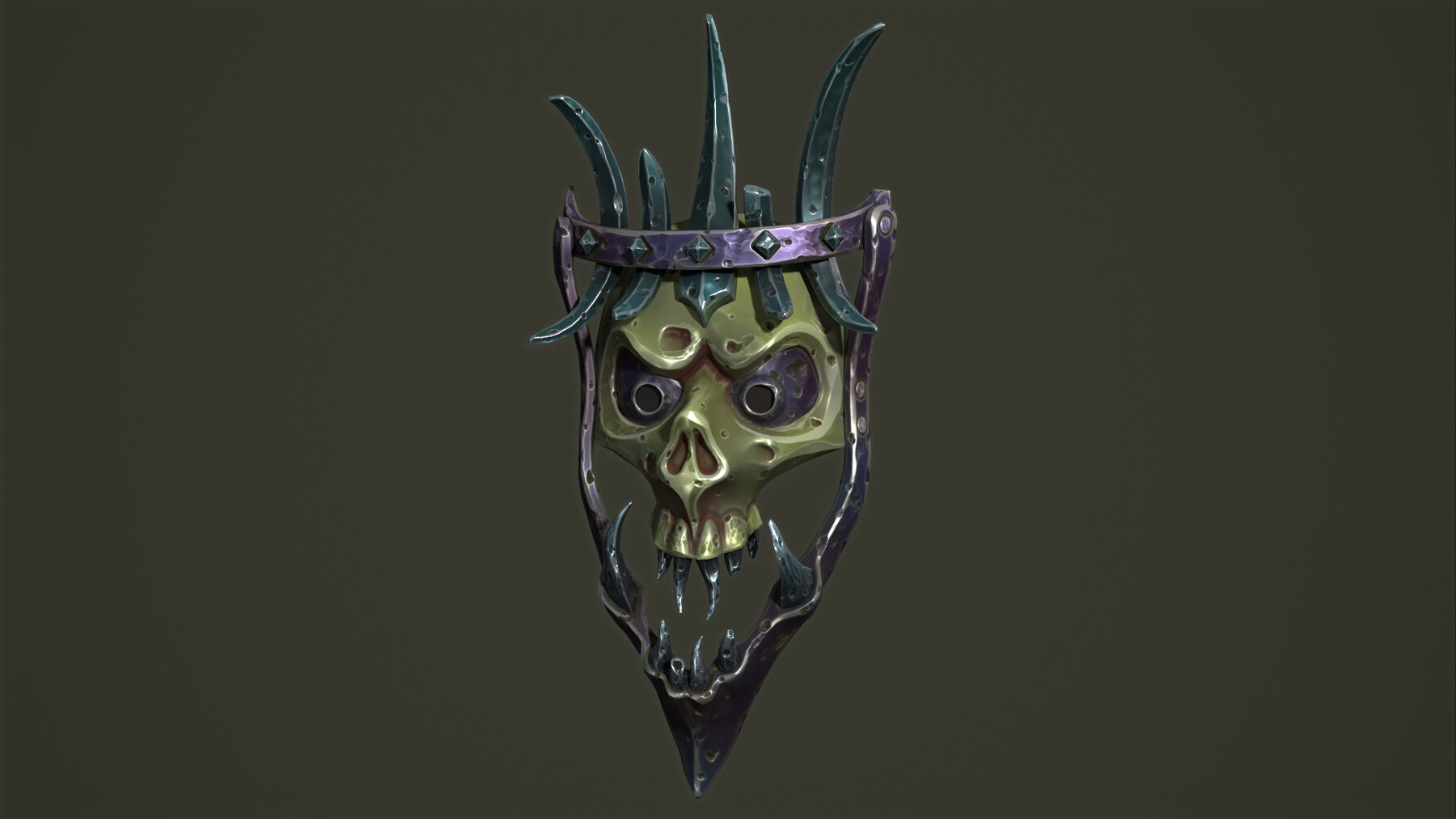 ArtStation - Skeleton mask | Game Assets