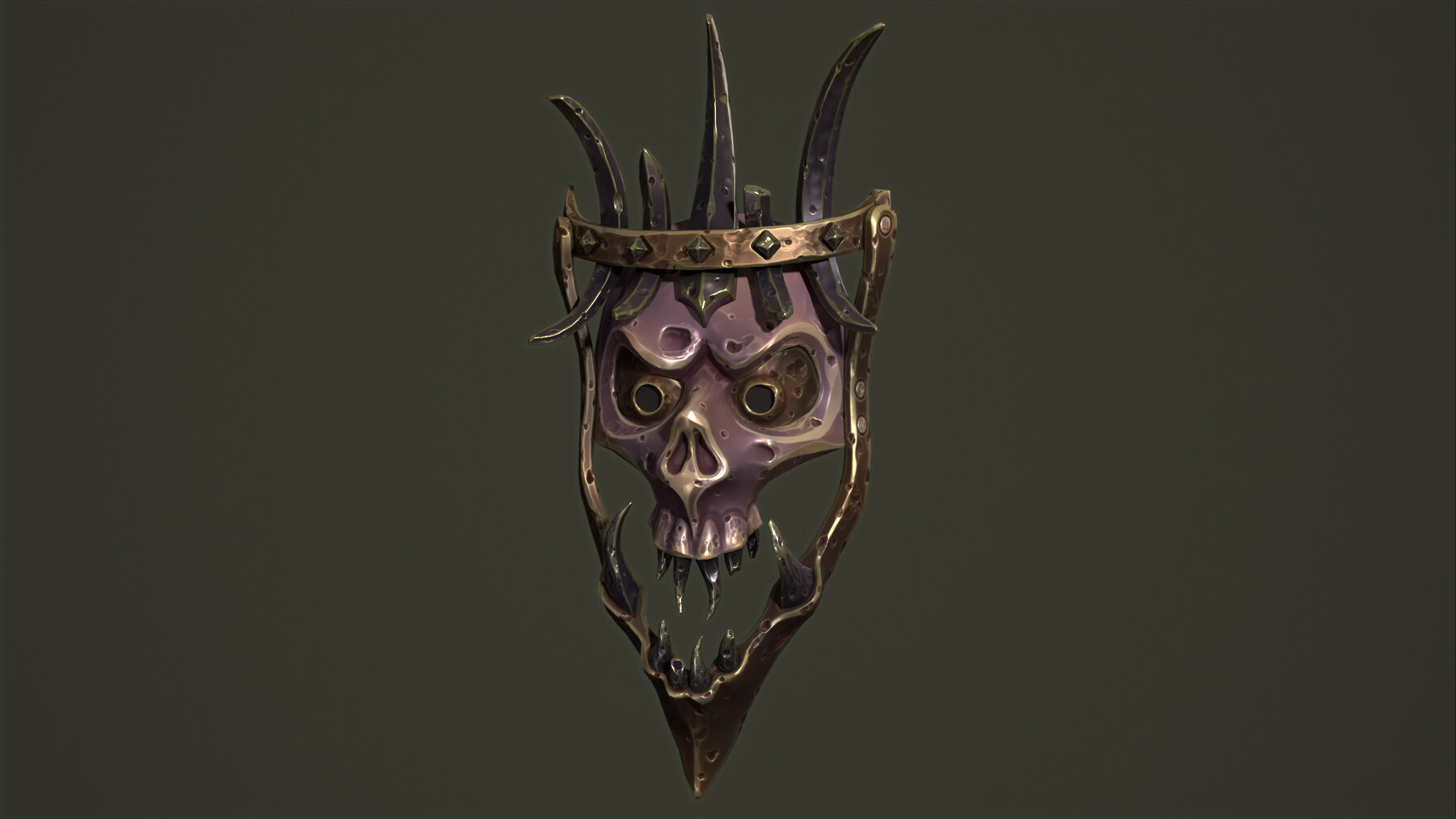 ArtStation - Skeleton mask | Game Assets