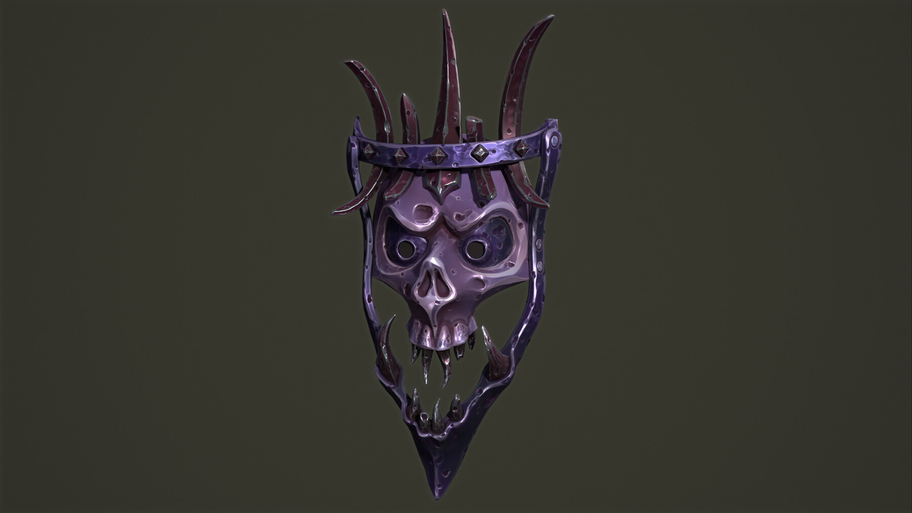 ArtStation - Skeleton mask | Game Assets