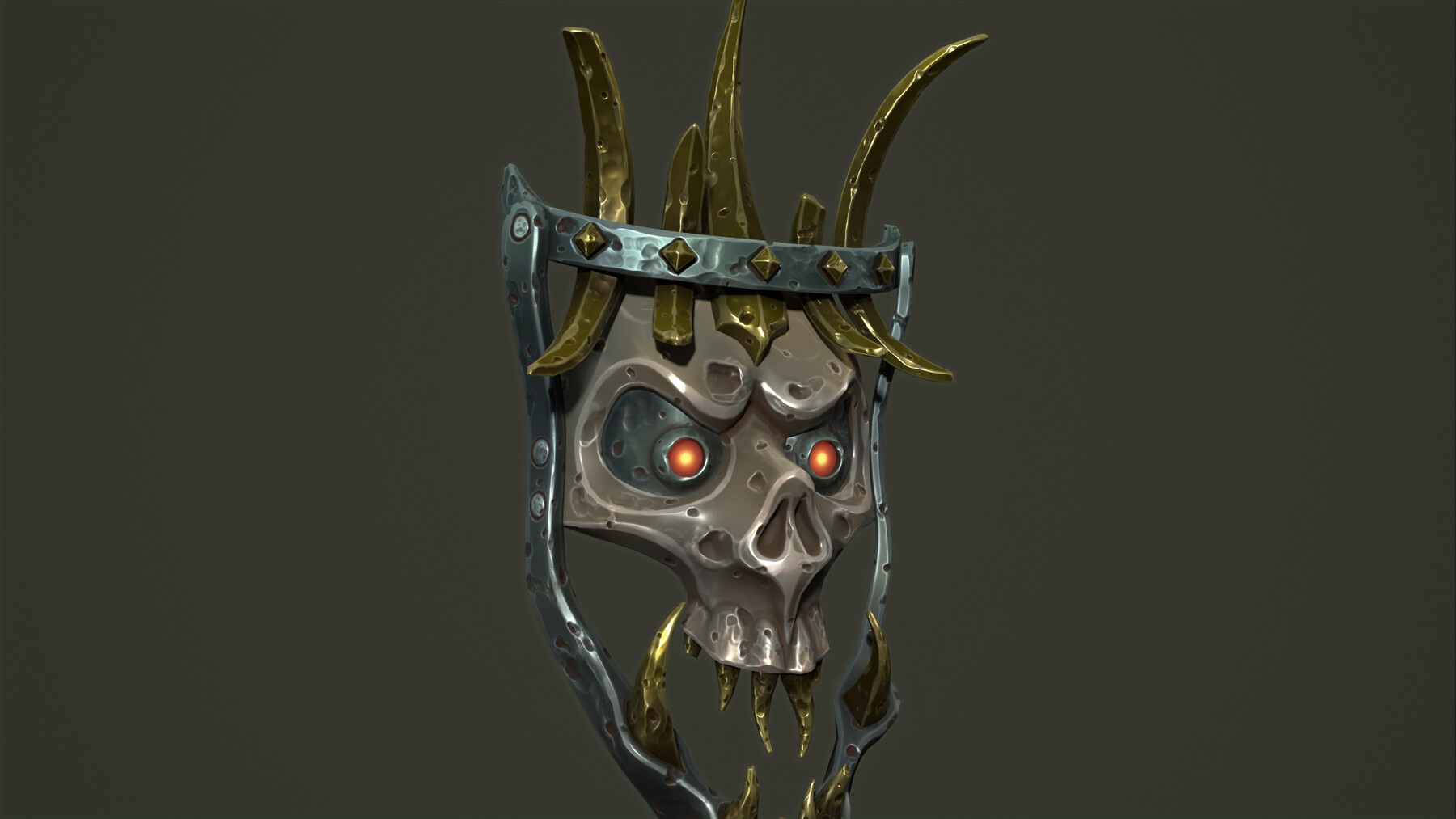 ArtStation - Skeleton mask | Game Assets