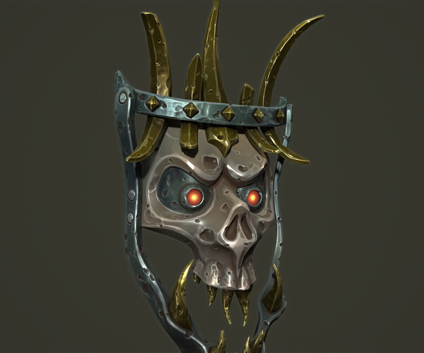 ArtStation - Skeleton mask | Game Assets