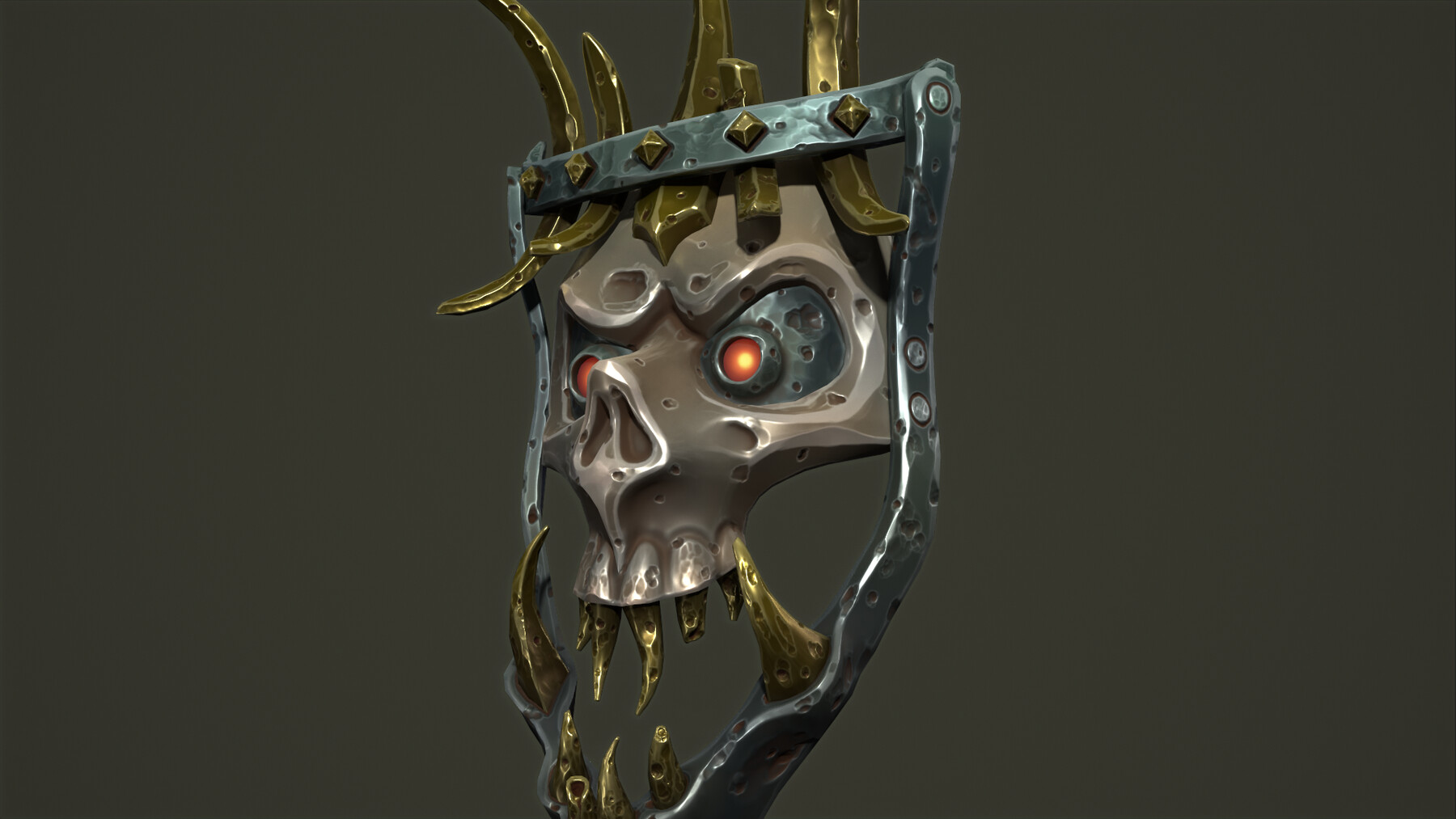 ArtStation - Skeleton mask | Game Assets