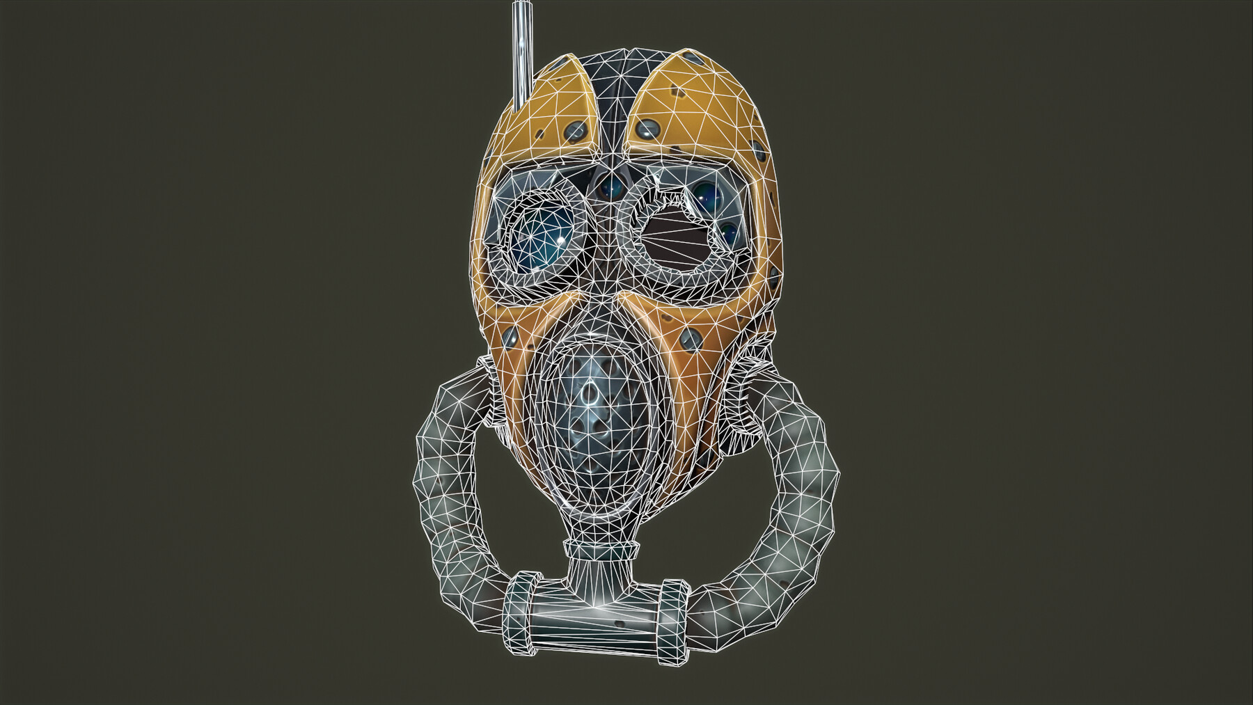 ArtStation - Tech priest mask | Game Assets