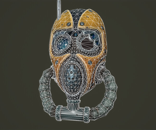 ArtStation - Tech priest mask | Game Assets