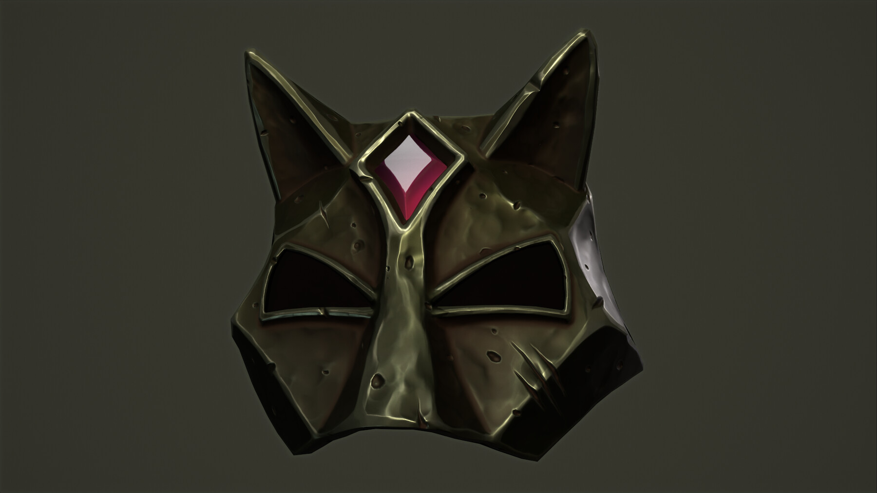 ArtStation - Wolf mask | Game Assets