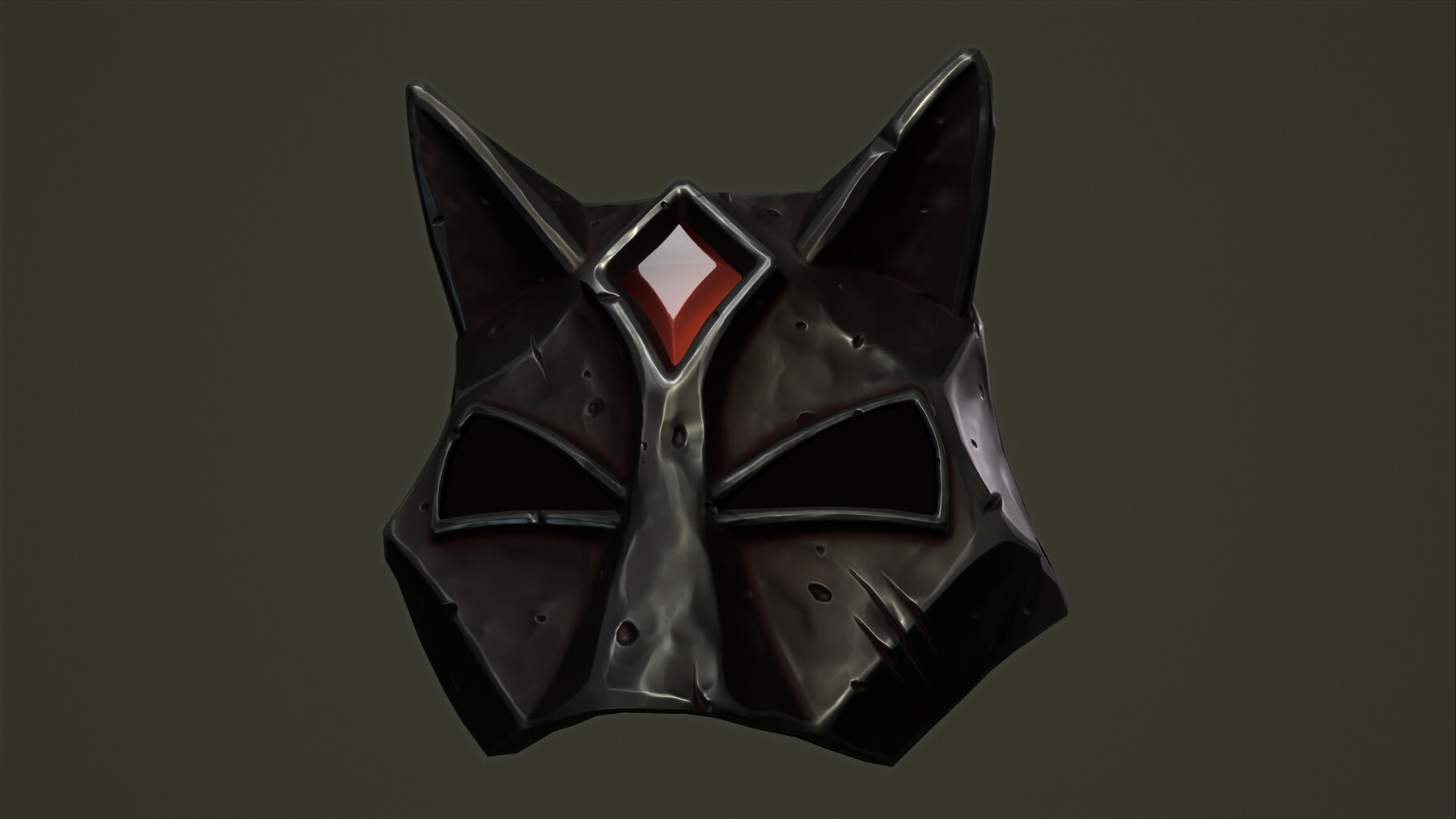 ArtStation - Wolf mask | Game Assets
