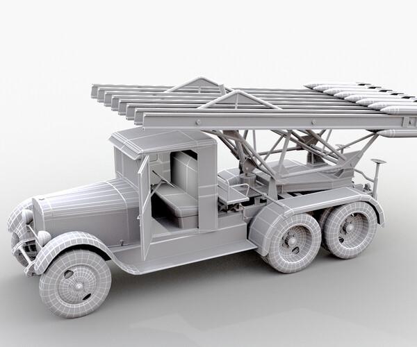 ArtStation - BM13 Katyusha | Resources