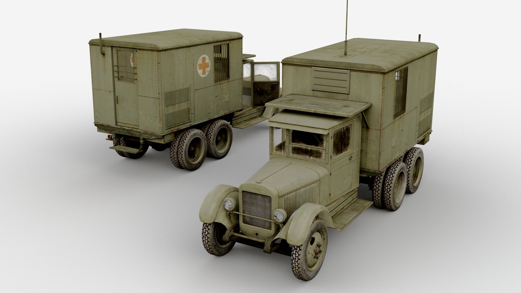 ArtStation - ZIS-5 box | Resources