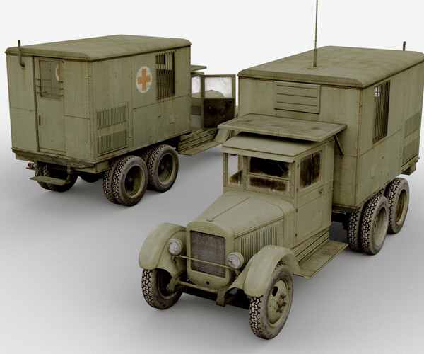 ArtStation - ZIS-5 box | Resources