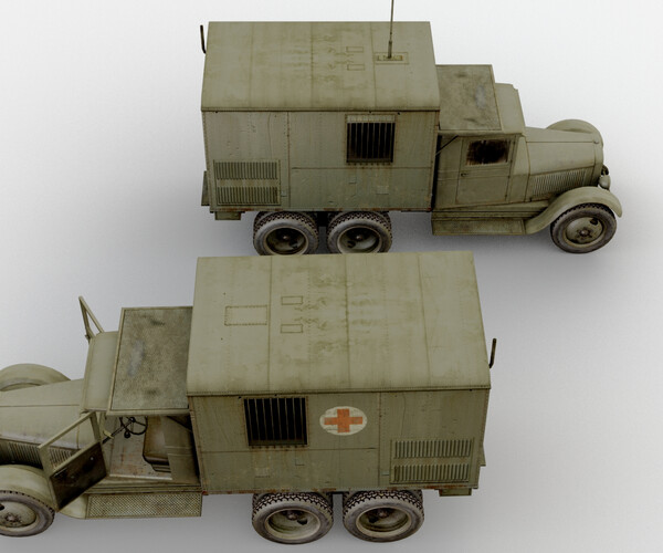 ArtStation - ZIS-5 box | Resources