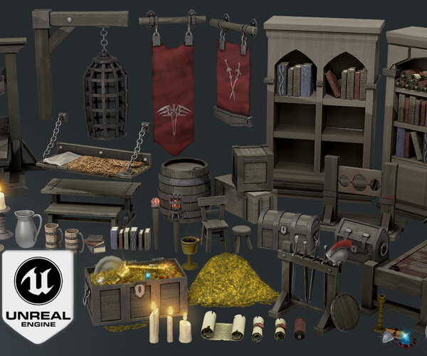 ArtStation - Blender to Unreal Engine Become a Prop Artist | Tutorials